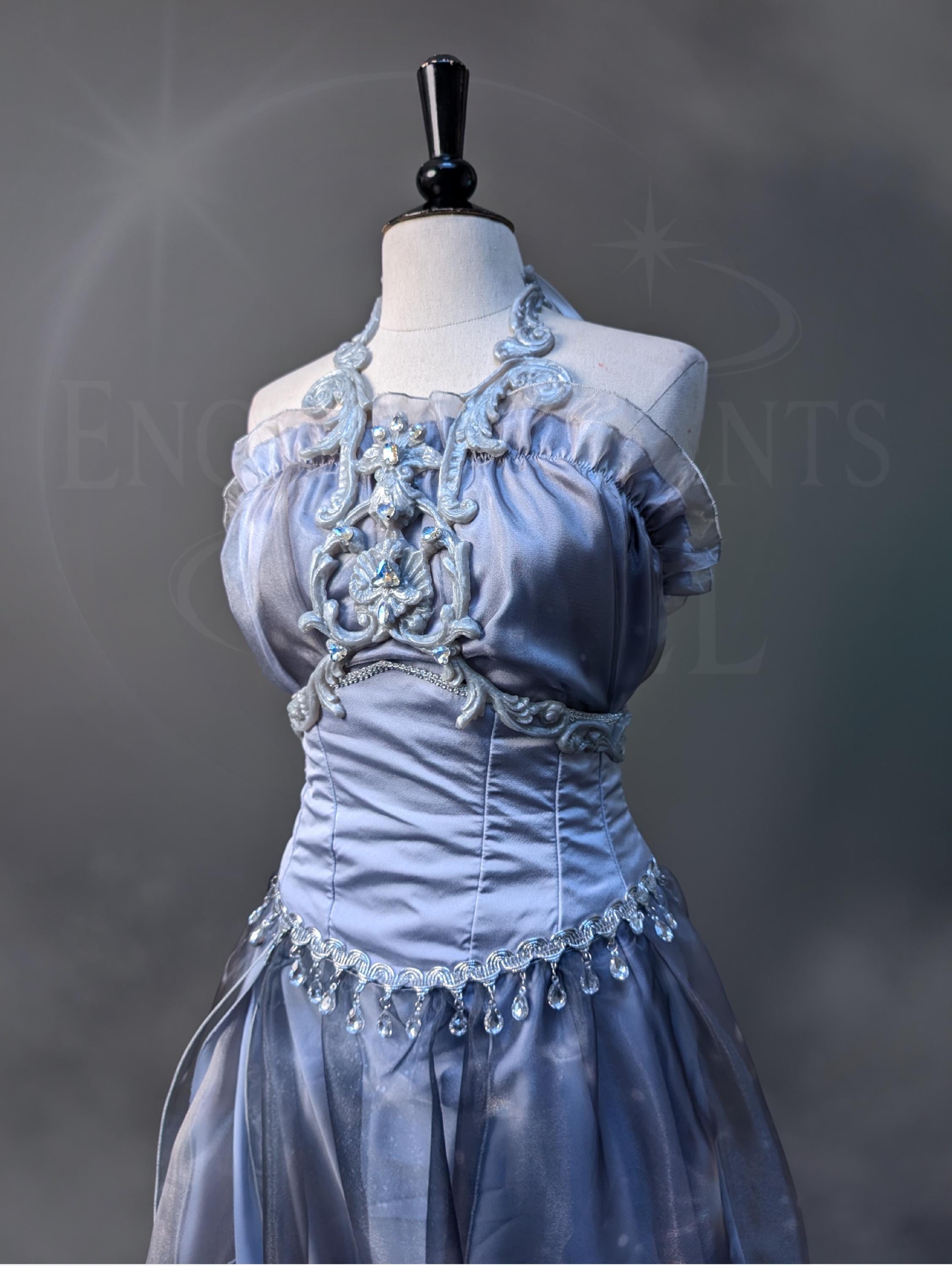 Modular Fantasy Celestial Dress – Exclusive Printed Astral Ensemble ...