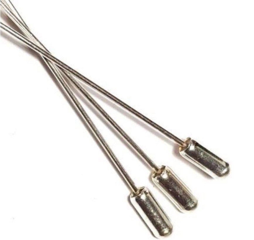 3x Beautiful Long Pearl Hat Pins In A Choice Of Colours And Etsy