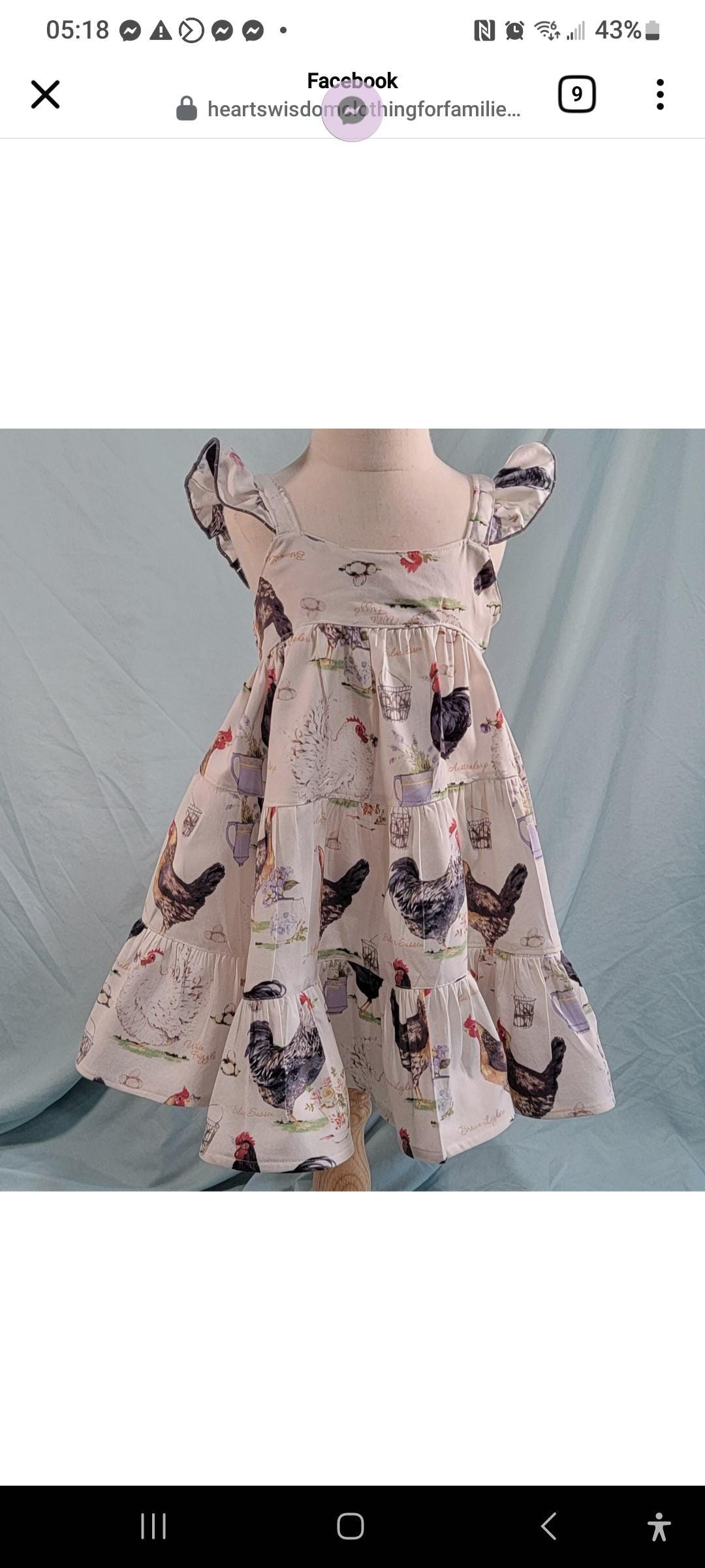 Made to Order: Adorable Barnyard - Three Tier Ruffled Skirt Chicken ...