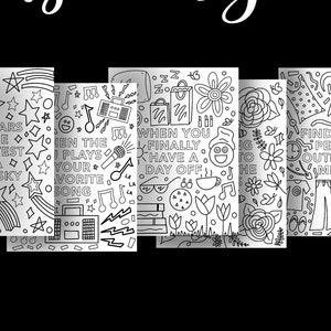 Kid-friendly Coloring Pages Adult Coloring Book Printable - Etsy