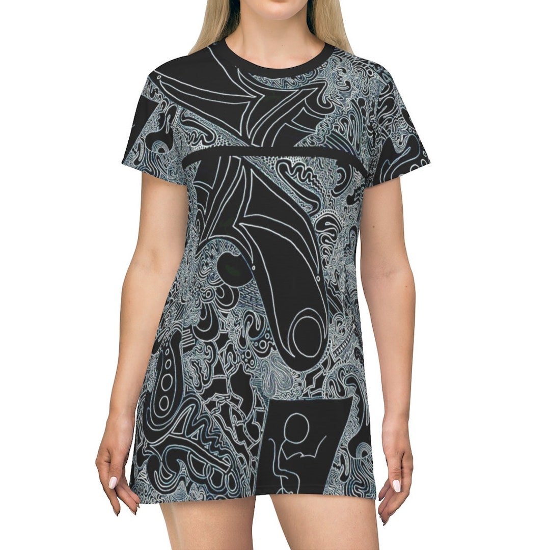 Under Pressure Dress All Over Print T-shirt Dress - Etsy