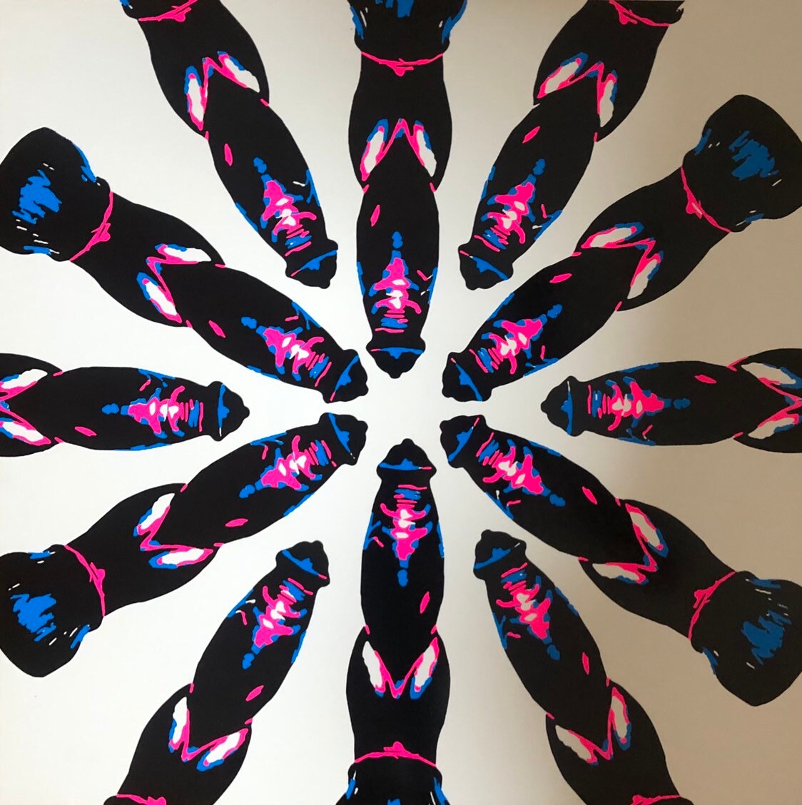 Hankey's Hex ART Vinyl on Metal - Etsy