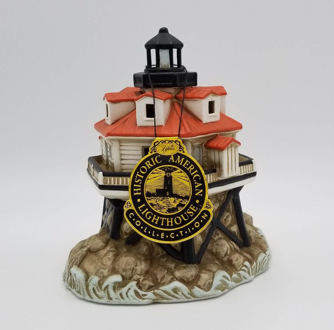 Lefton's Historical American Lighthouse Collection Thomas Point Shoal ...