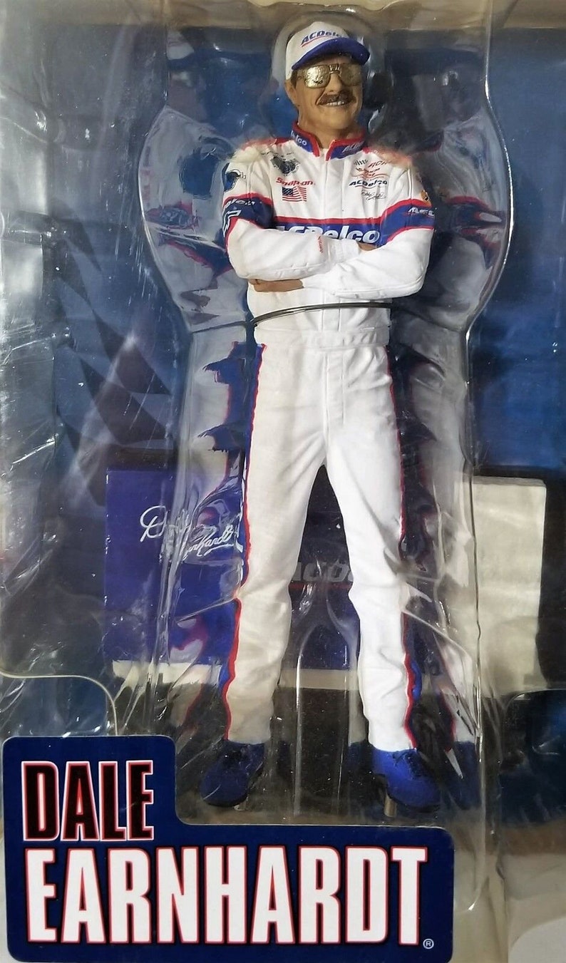 Mcfarlane NASCAR 3 Dale Earnhardt Sr Series 2 Acdelco With Hat and ...