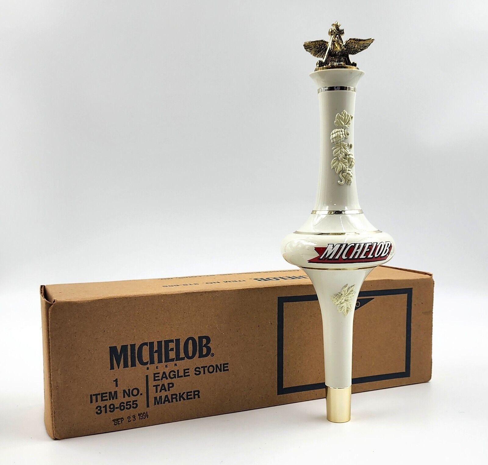 Anheuser-busch Michelob Beer Eagle Stone Tap Handle Vintage 90s 1994 ...