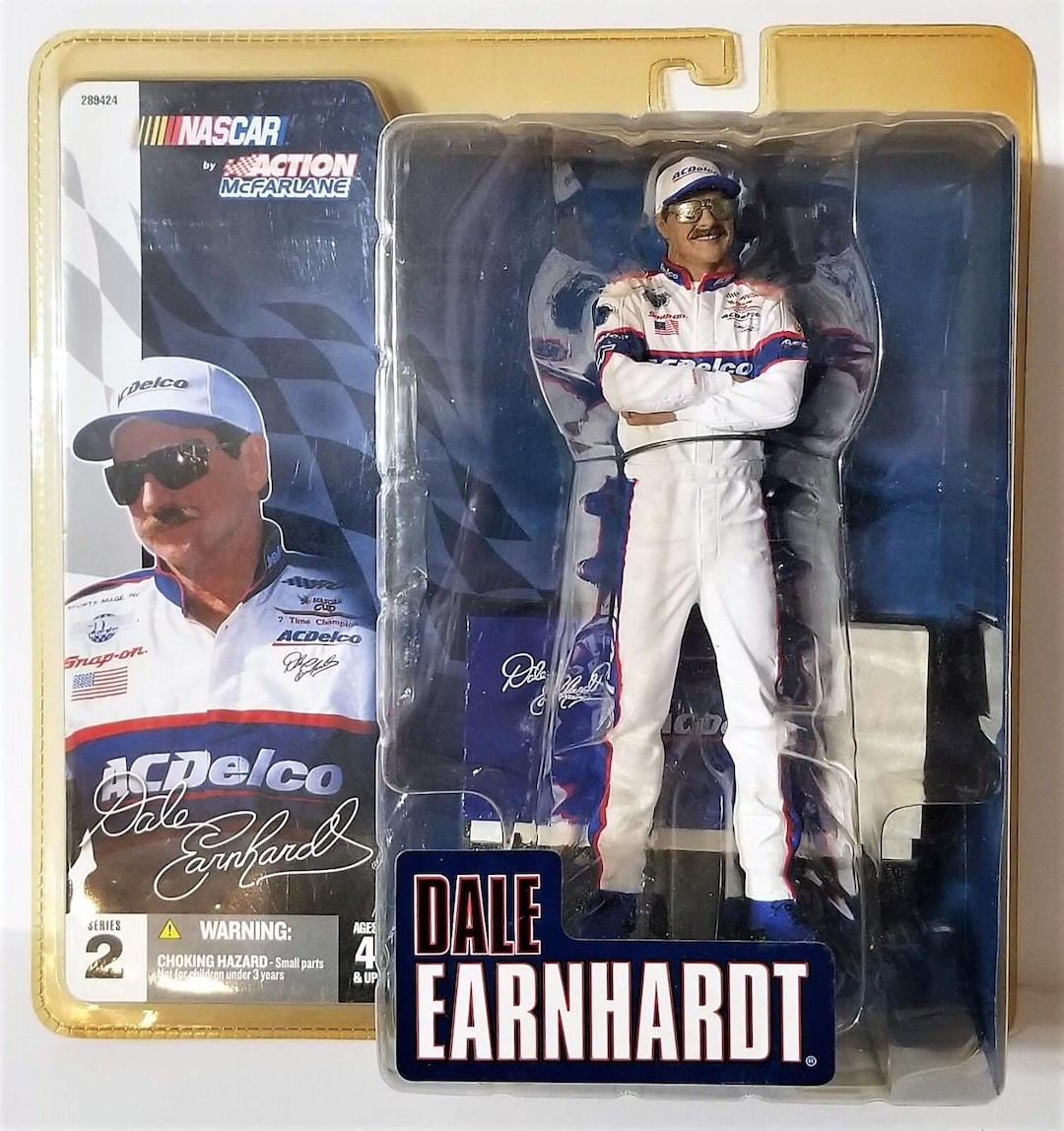 Mcfarlane NASCAR #3 Dale Earnhardt Sr Series 2 Acdelco With Hat and ...