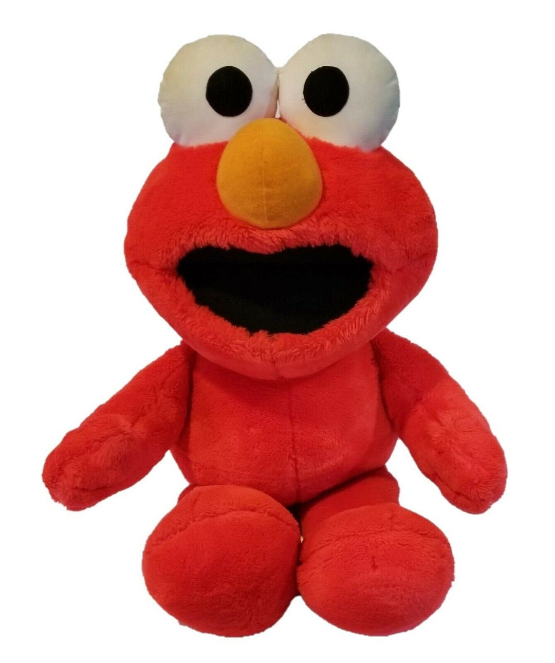 Vintage Elmo Big Jumbo Plush Tyco Original 1996 Sesame Street Jim ...
