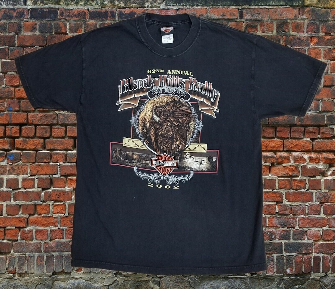 Harley Davidson Sturgis Black Hills Rally 62nd Anniversary T-shirt ...