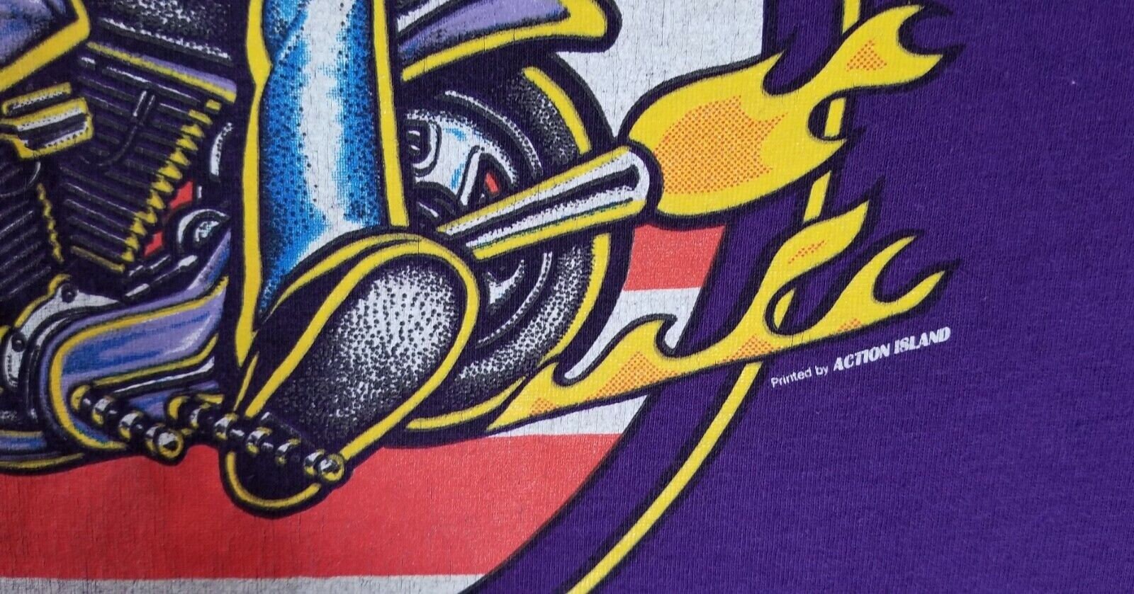 Purple Moose Saloon Vintage 90s Ocean City MD Maryland T-shirt Biker ...