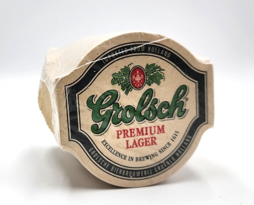 Grolsch Brewery Premium Lager Beer Netherlands Holland Drink Coasters ...