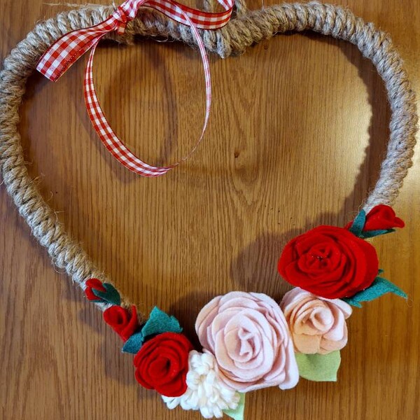 Jute Rope Wreath - Etsy