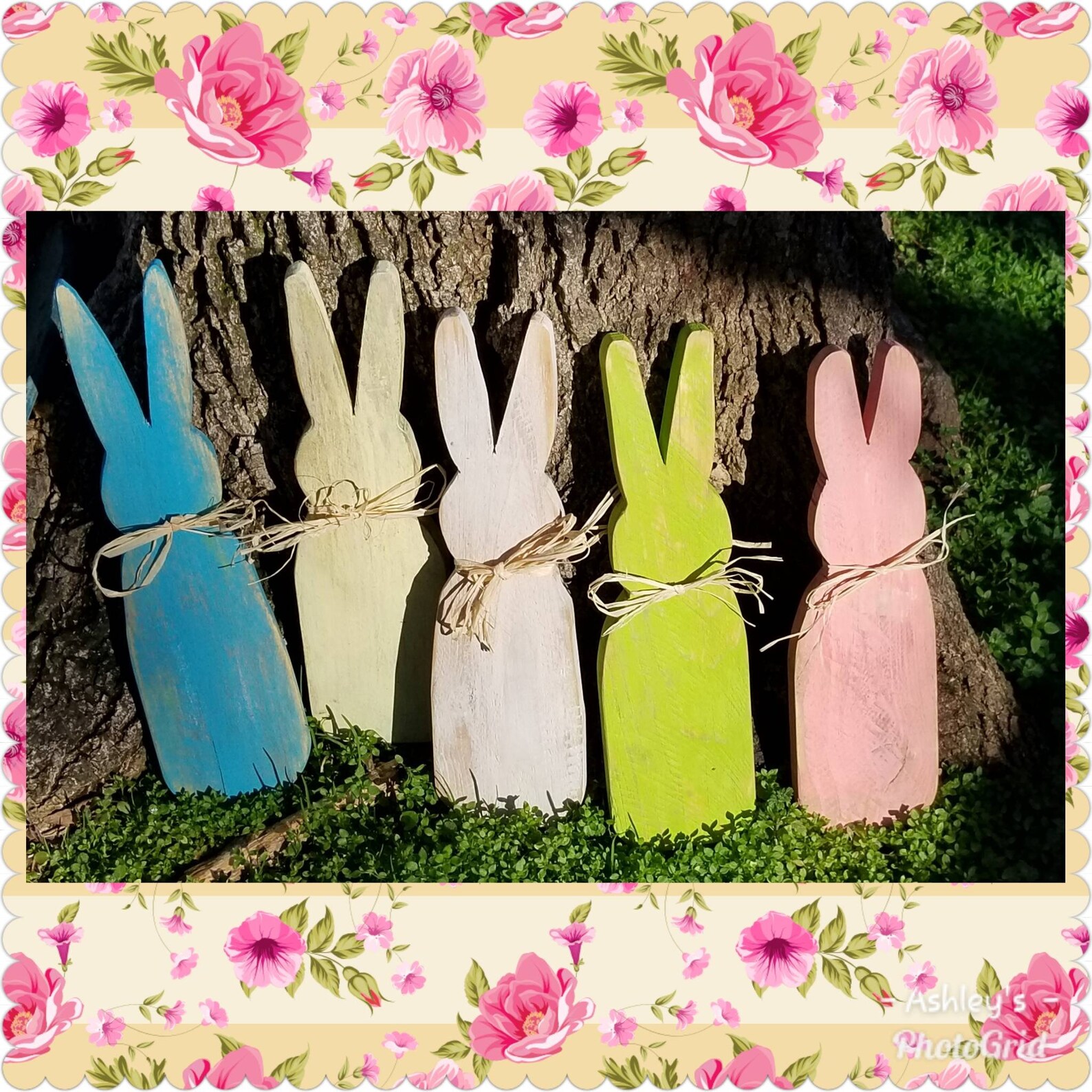 Rustic Wood Bunnies for Spring and Easter / Easter - Etsy