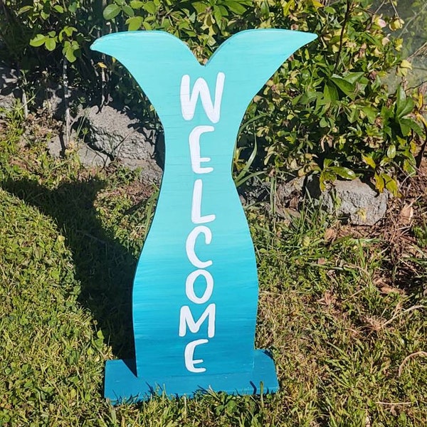 Mermaid Tail Sign - Etsy