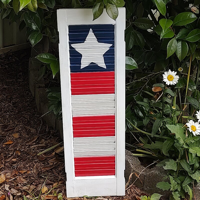 Painted Shutter - Etsy
