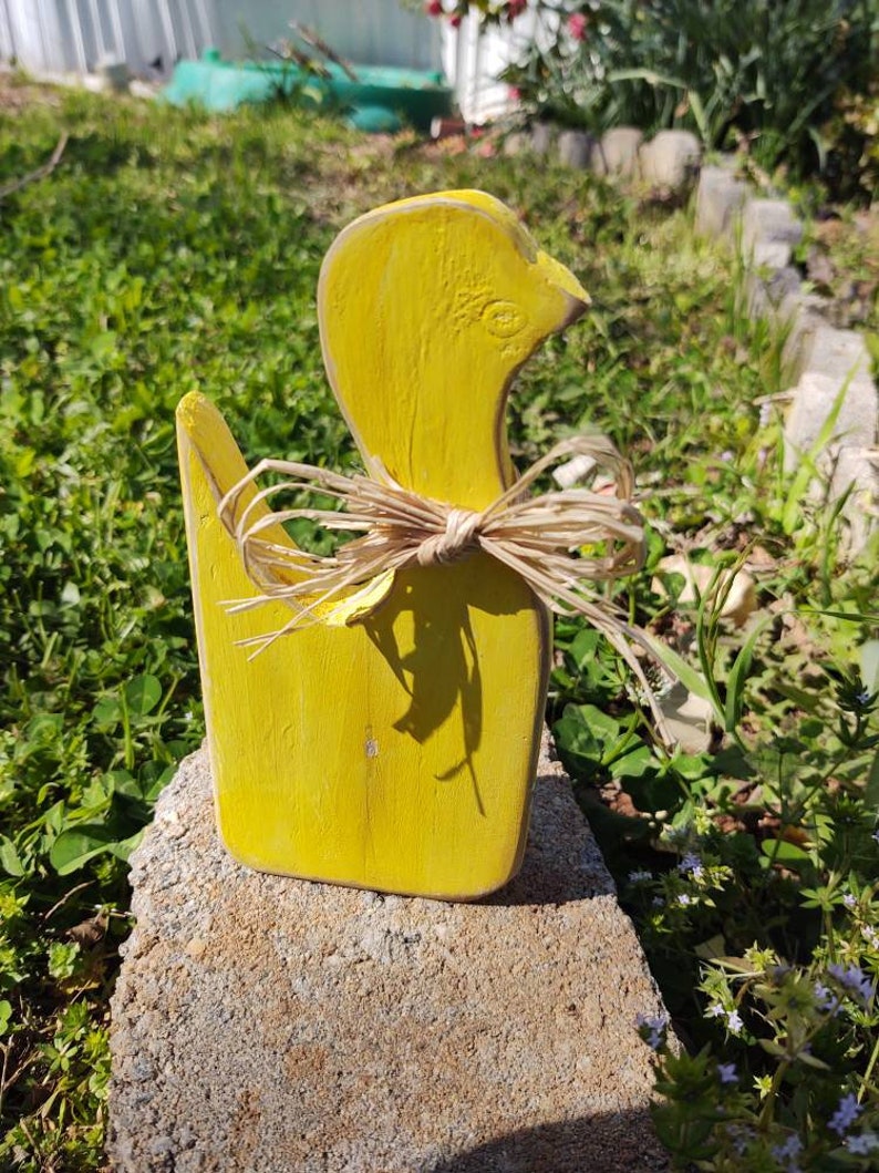 Rustic Wood Baby Chick - Etsy