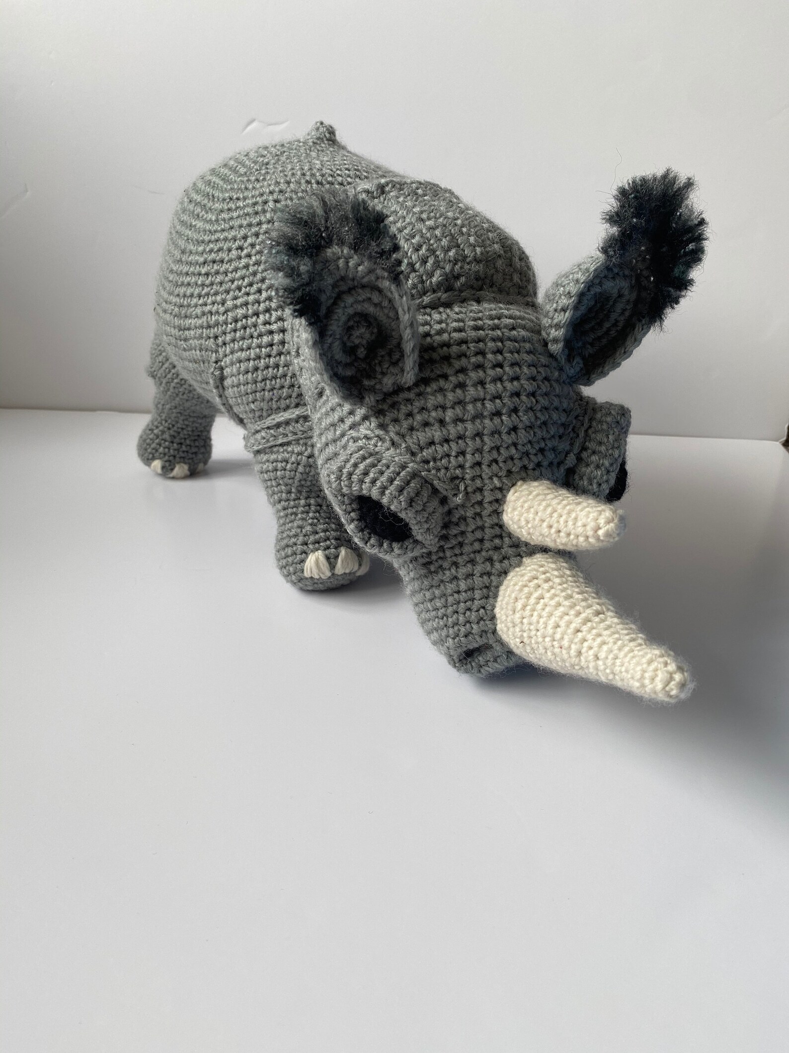 Crochet Rhino Pattern - Etsy