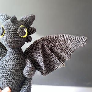 Crochet Toothless Dragon Pattern: Amigurumi Tutorial (PDF) - Etsy