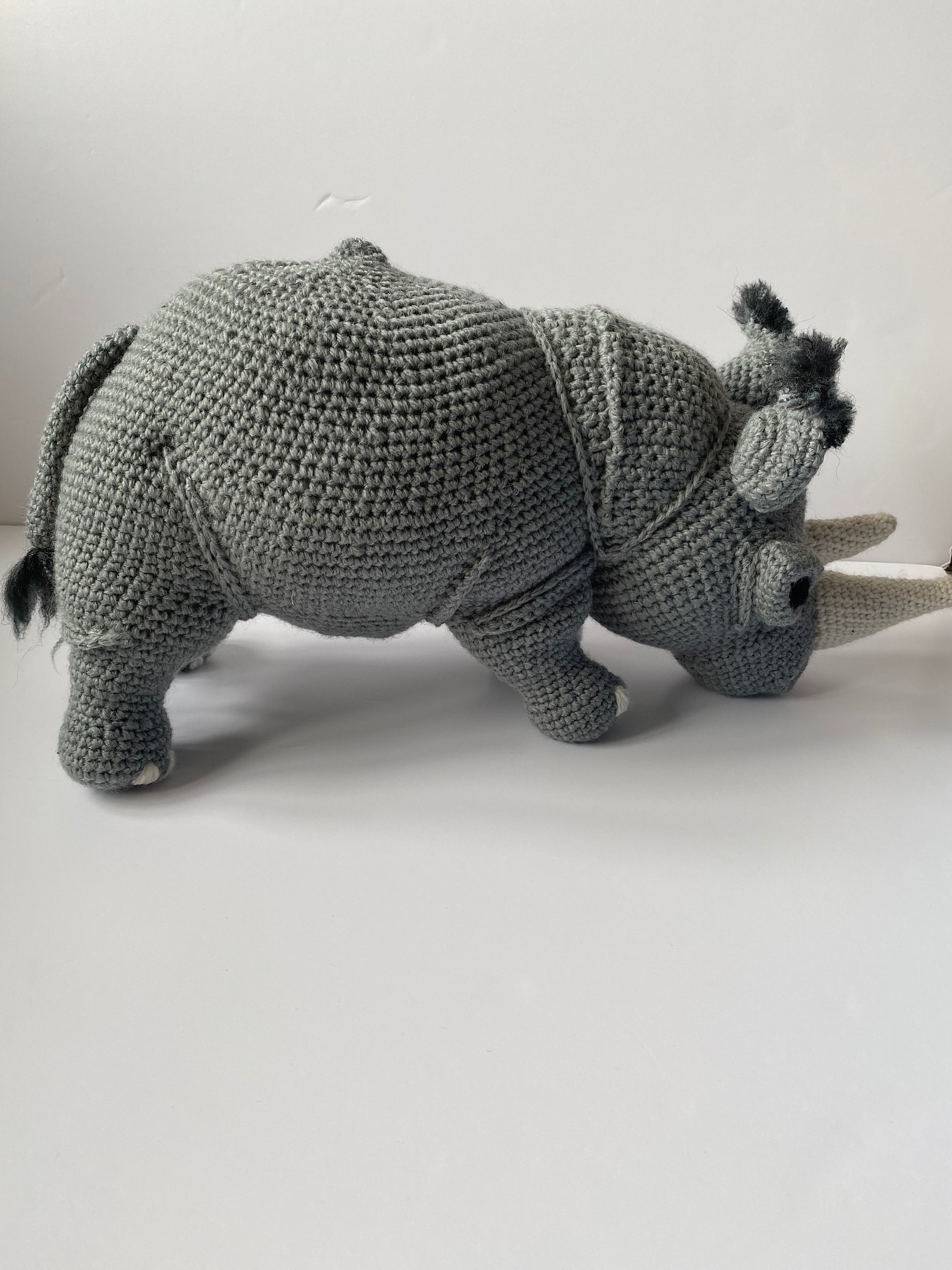 Crochet Rhino Pattern - Etsy