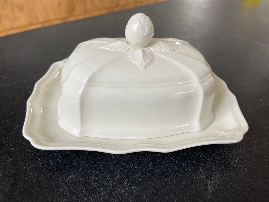 A Gorgeous Villeroy & Boch Manoir Butter Dish- Butter Dish-covered Butter Dish Butter- Vitro ...