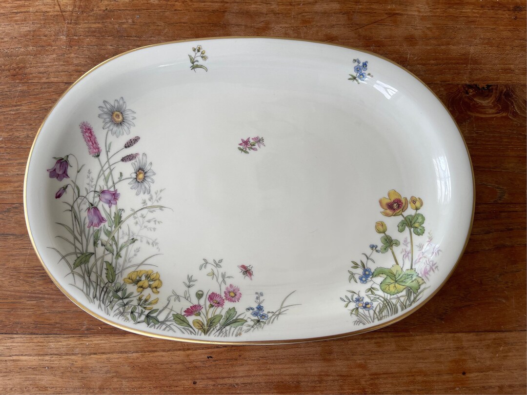 A Vintage K&A Krautheim Selb Bavaria Wiesengrund Bergeshohn Serving ...