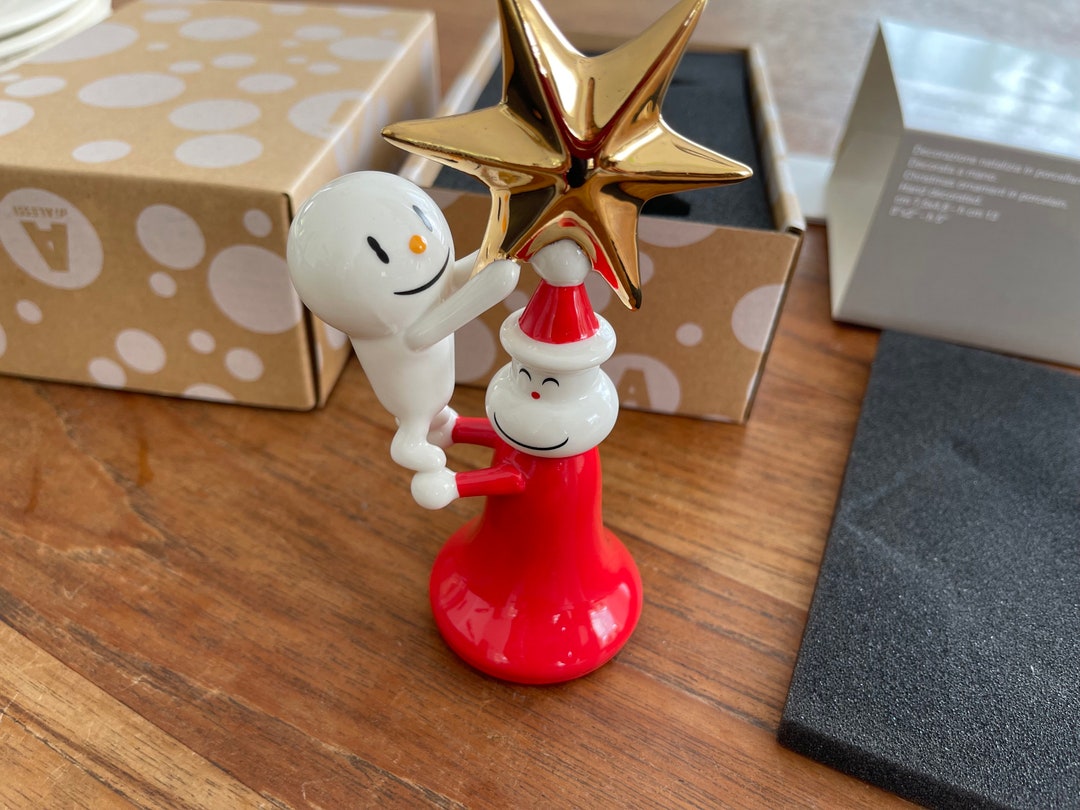 A Gorgeous Alessi Christmas Figurine - Porcelain - Christmas Figure ...
