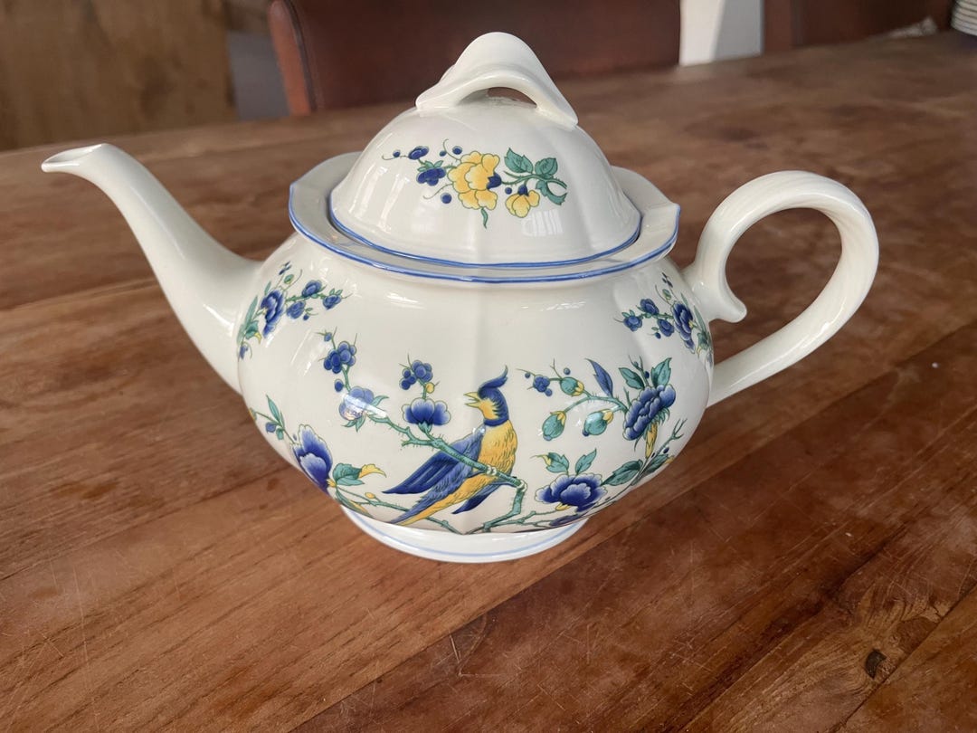 A Gorgeous Vintage Villeroy and Boch W-germany Phoenix Blau Malva Large ...