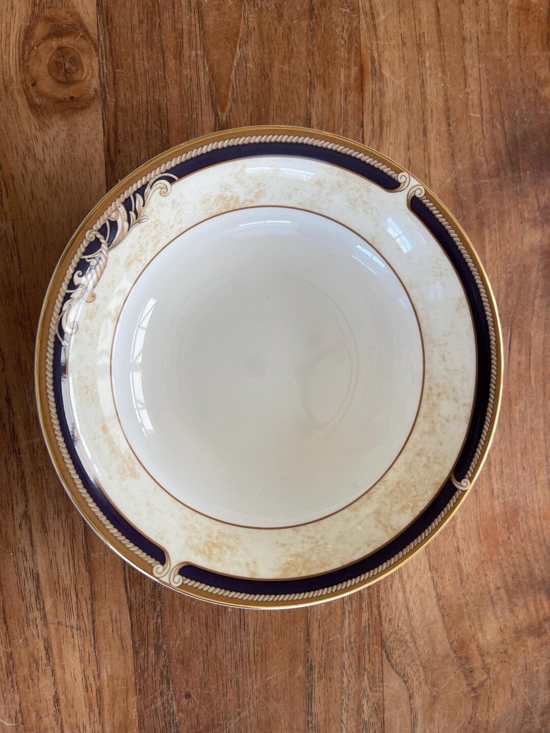 A Gorgeous Wedgwood Bone China-bicentenary Cornucopia- Porridge/dessert ...