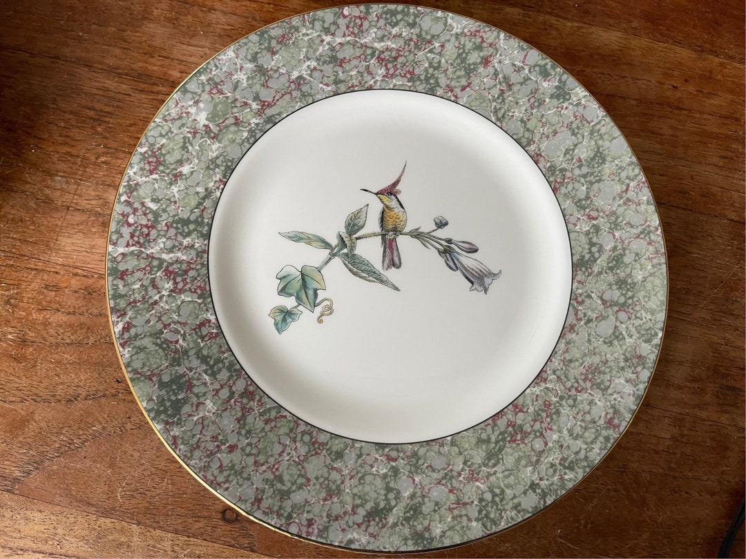 A Gorgeous Wedgwood Bone China Humming Birds/hummingbirds/hummingbirds ...