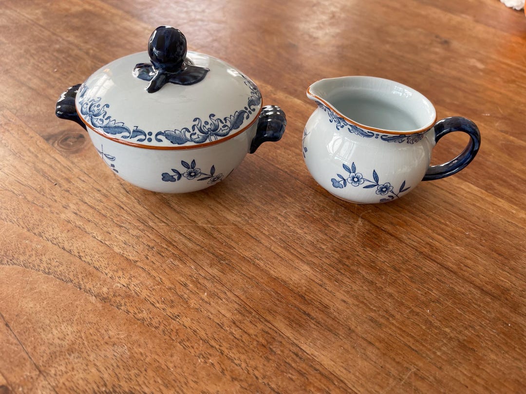 Gorgeous Rorstrand Ostindia/east Indies Sugar Pot With Lid and Creamer ...