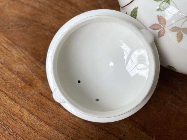 A Rare Vintage Wedgwood Bone China Wild Strawberry Groot - Etsy