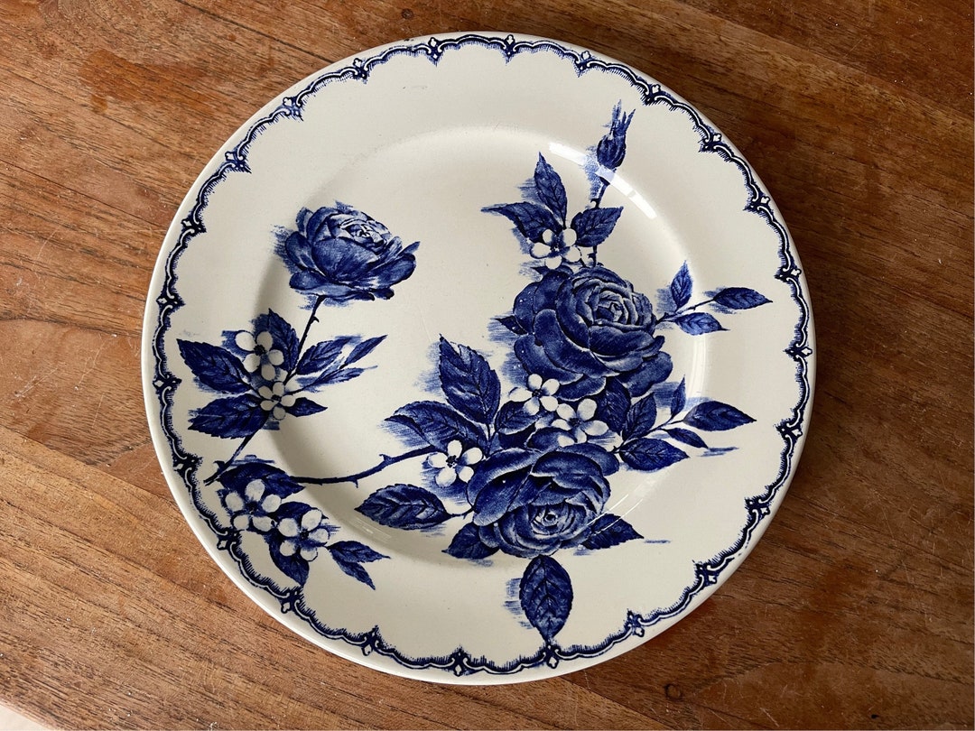 A Vintage Victoria Broadhurst Ironstone-dinner Plate- Dinner Plate ...