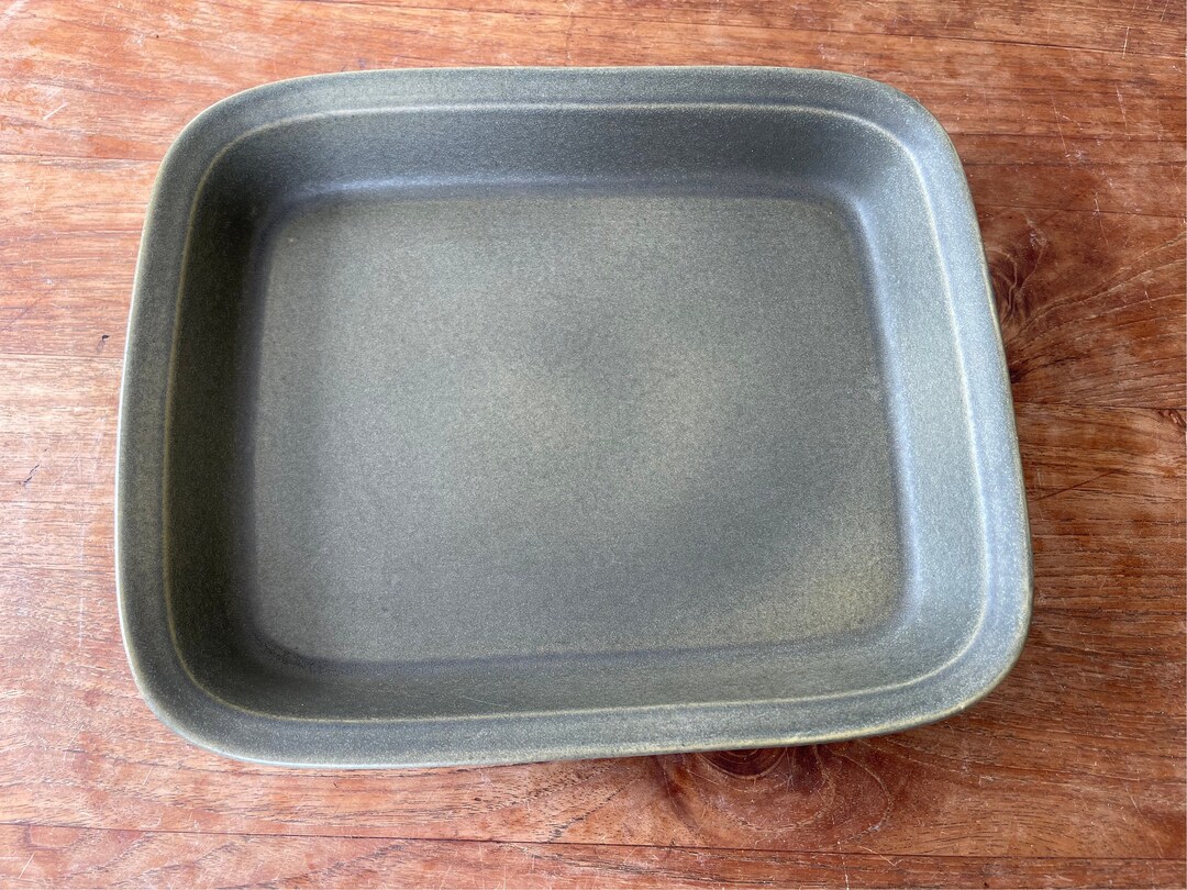 Vintage Wedgwood Greenwood Stoneware/earthenware Rectangular Oven ...