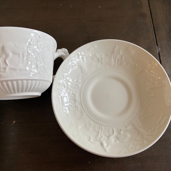 Wedgwood Hunting Scene - Etsy