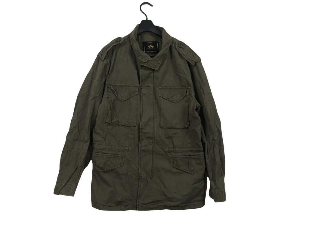 Rare!! Vintage Avirex Army Jacket Zipper - Etsy