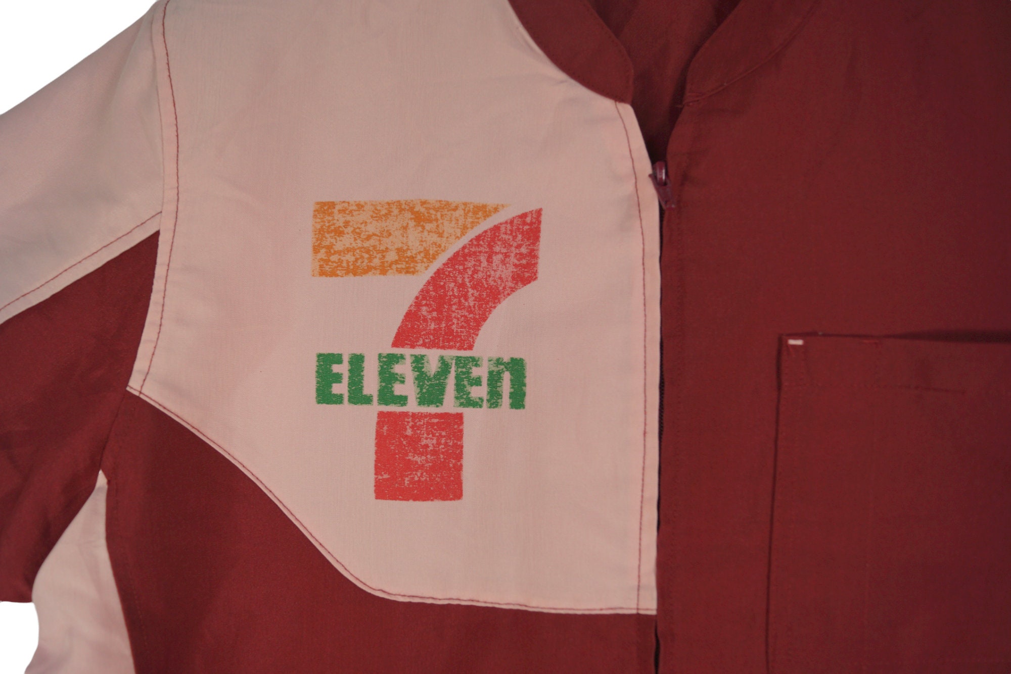 Rare!! Vintage Workers 7 Eleven Buttonup Shirt Nice Designe - Etsy