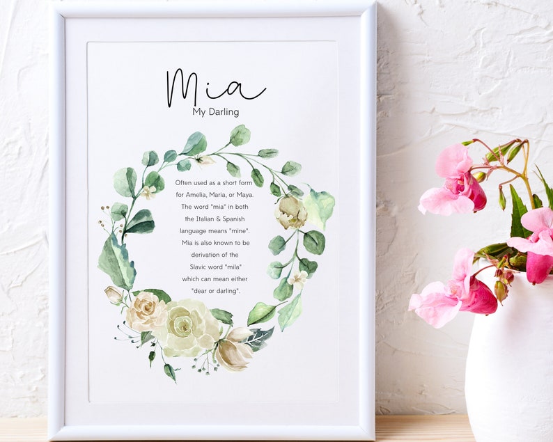 Mia Name Art Mia Name Meaning Art Mia Nursery Art Mia Etsy mia-name-art-mia-name-meaning-art-mia-nursery-art-mia-etsy