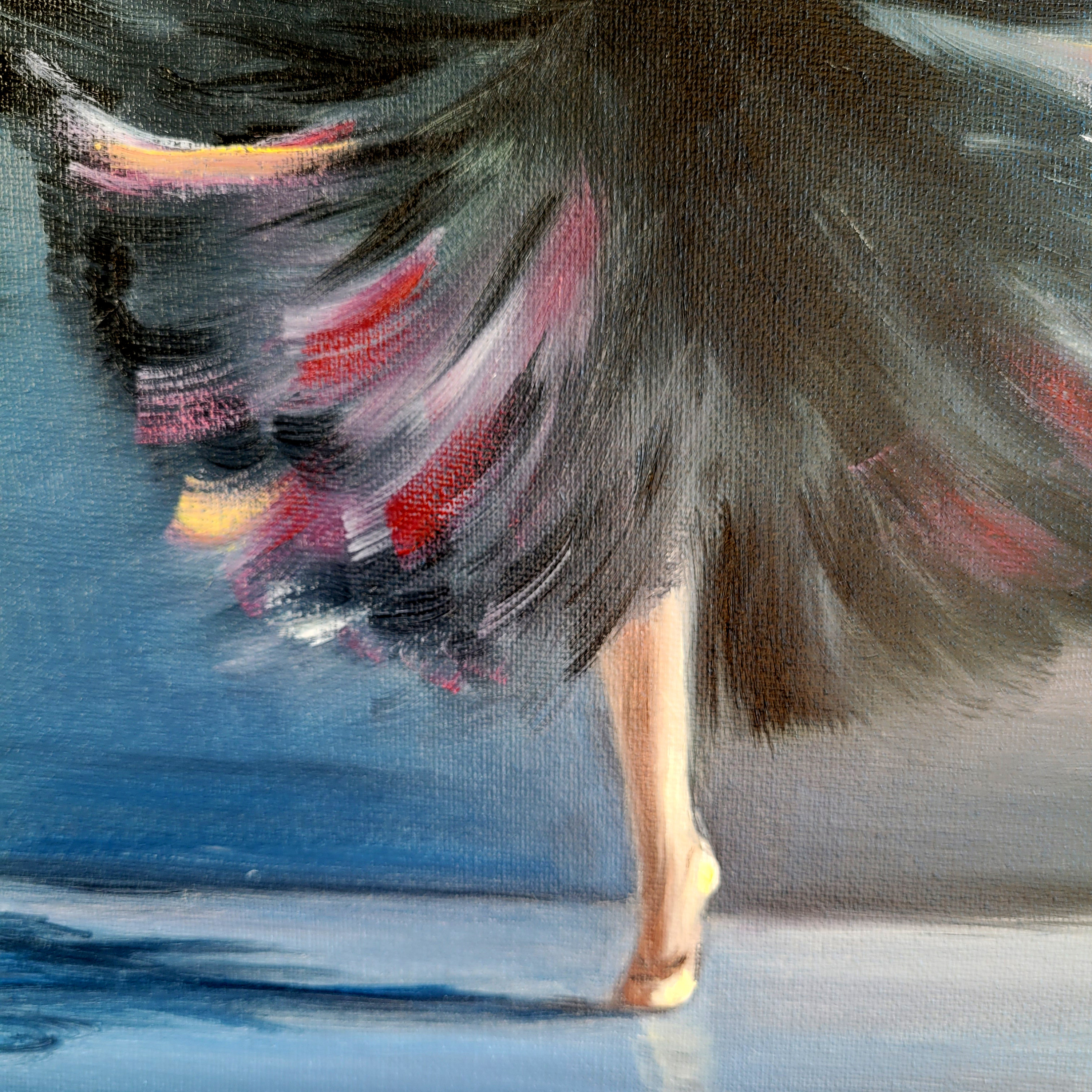 Ballerina Painting Woman Original Art Ballerina Wall Art Oil Painting ...