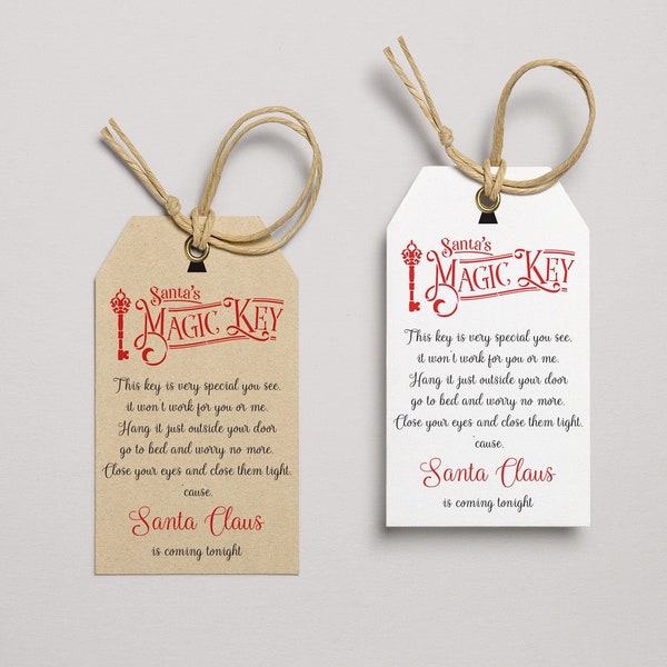 Santa Key - Etsy