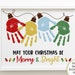 Handprint Christmas Lights, Kids Crafts, Merry & Bright, Printable ...