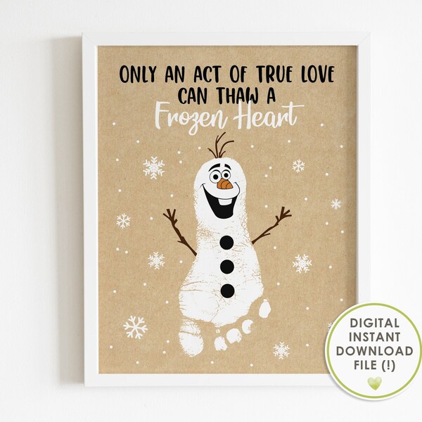 Snowman Handprint Craft - Etsy