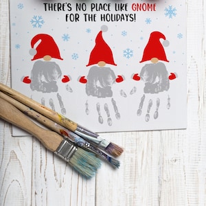 Christmas Handprint Art, Baby | Kids | Toddler Craft, Theres No Place ...