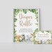 Diaper Raffle Ticket and Sign Safari Baby Shower Diaper - Etsy