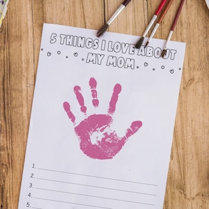All About My Mom, Mother's Day, Preschool Activity, Craft Kit for Kids ...