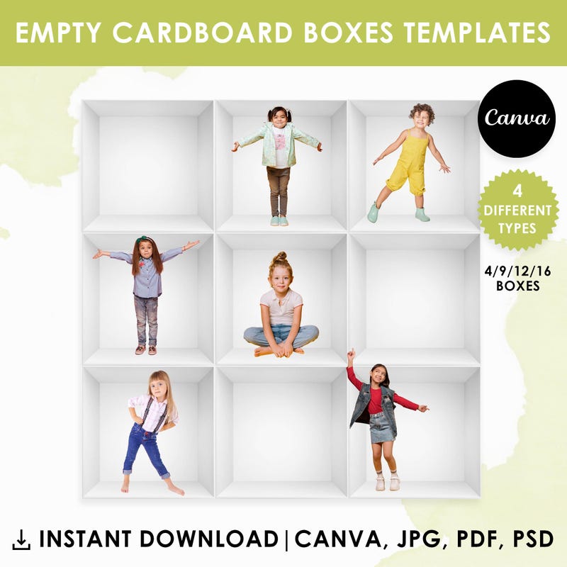 Collage Boxes - Etsy