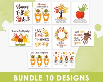 Thanksgiving Handprint Craft Fall Preschool Activity - Etsy