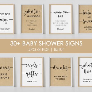 Rustic Baby Shower - Etsy