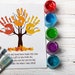 Tree Handprints Art, Fall Poem, Thanksgiving DIY for Kids, Autumn ...