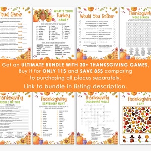 Whats in Your Phone, Thanksgiving Game, for Adults, Friendsgiving Party ...