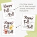 Handprint Art Fall Crafts for Kids Happy Fall Y'all DIY - Etsy