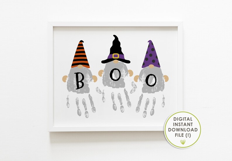 Handprint Art for Halloween BUNDLE Craft Ideas for Kids | Etsy